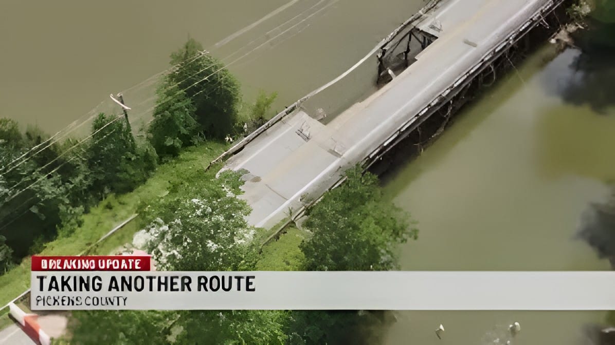 Pickens County Bridge Collapse: What Happened?