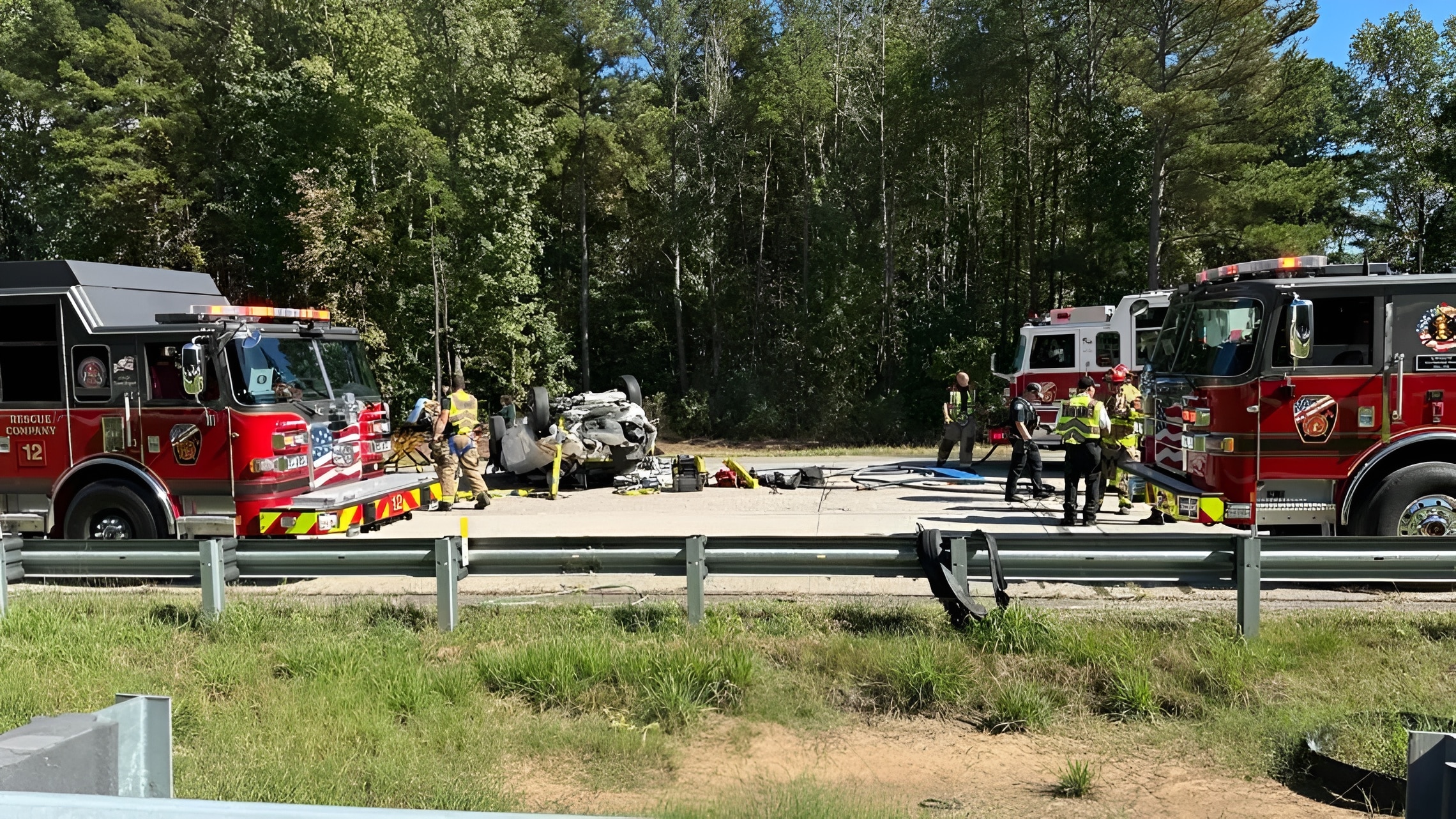 Flighted After Serious Crash on Georgia Highway