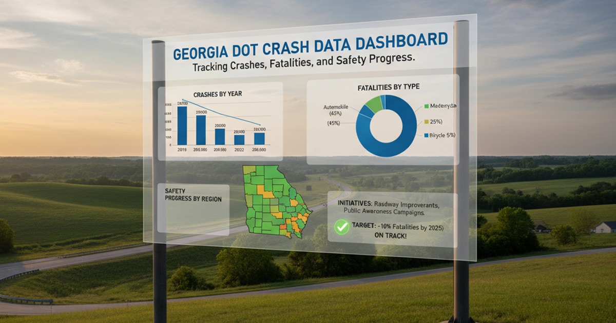 Georgia DOT Crash Data Dashboard: Safety Insights